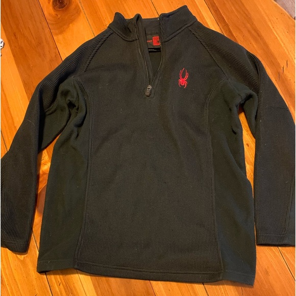 Spyder | Shirts & Tops | Spyder Quarter Zip Black | Poshmark
